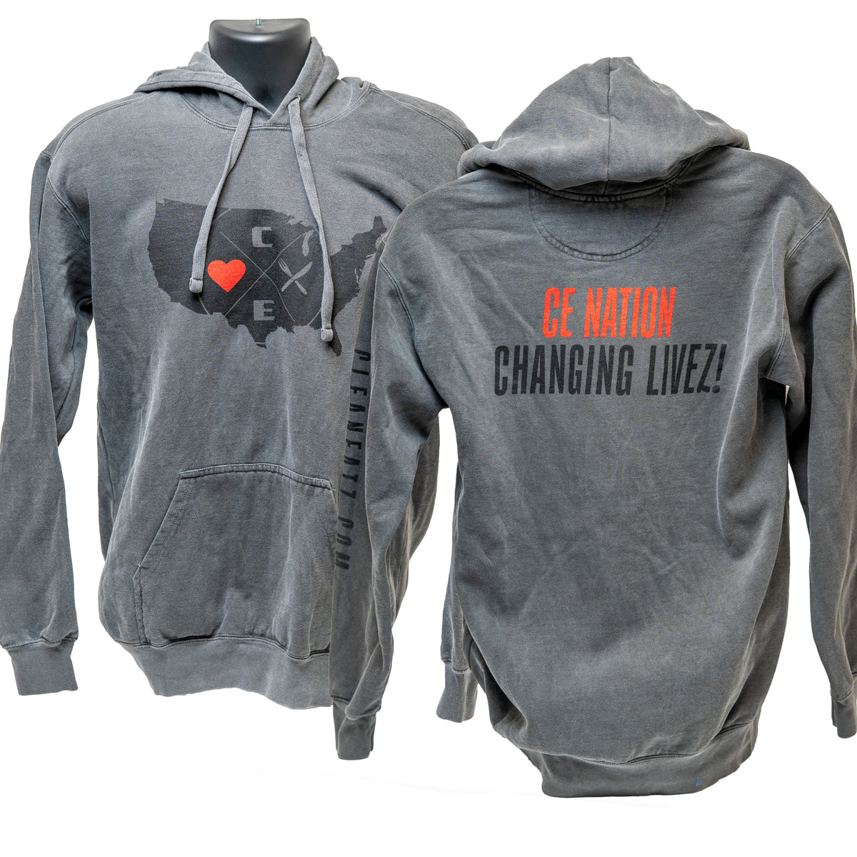 CE NATION Hoodie – Clean Eatz Merch